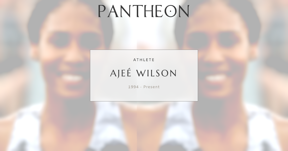 Ajeé Wilson Biography | Pantheon