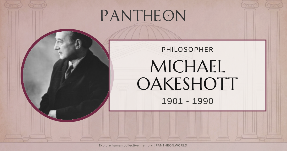 Michael Oakeshott Biography | Pantheon