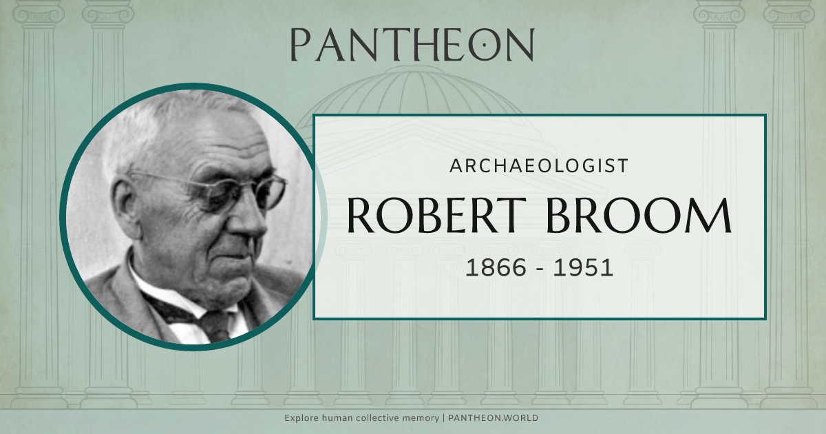Robert Broom Biography | Pantheon