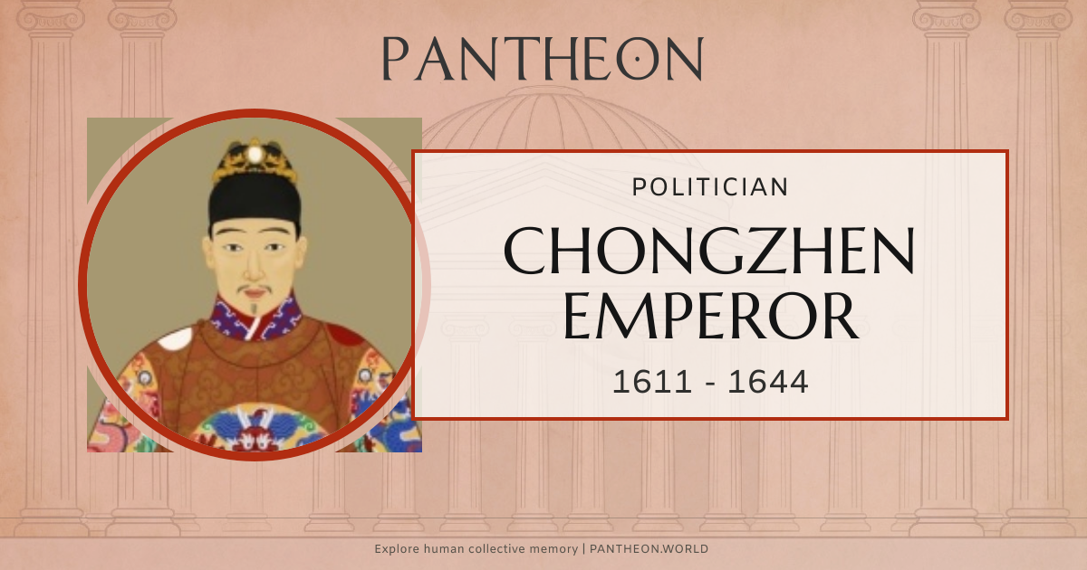 Chongzhen Emperor Biography | Pantheon