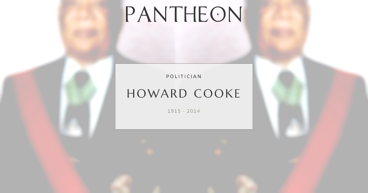 Howard Cooke Biography | Pantheon
