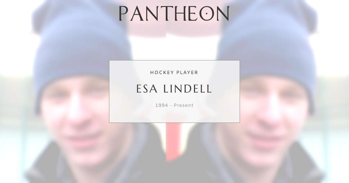 Esa Lindell Biography | Pantheon