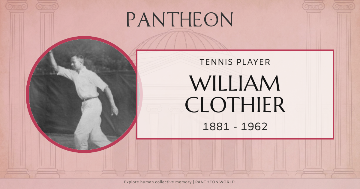 William Clothier Biography | Pantheon