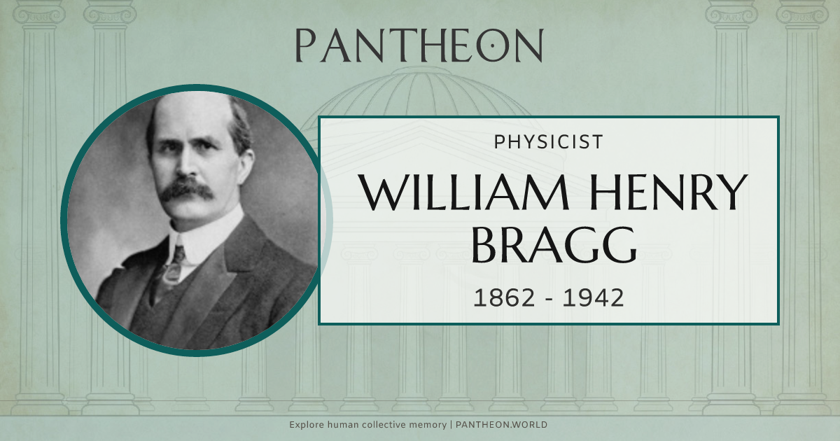 William Henry Bragg Biography | Pantheon
