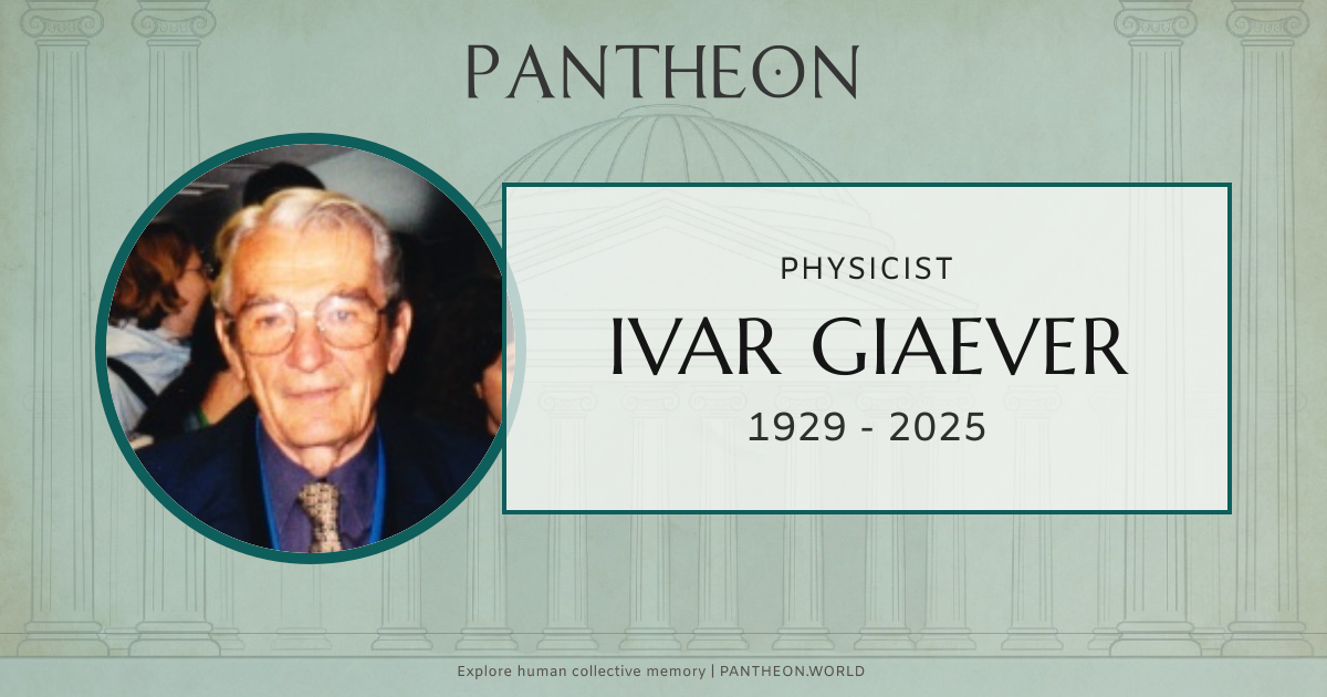 Ivar Giaever Biography | Pantheon