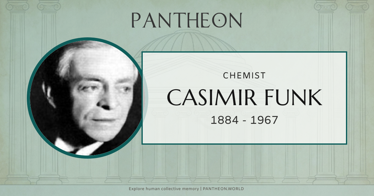 Casimir Funk Biography | Pantheon