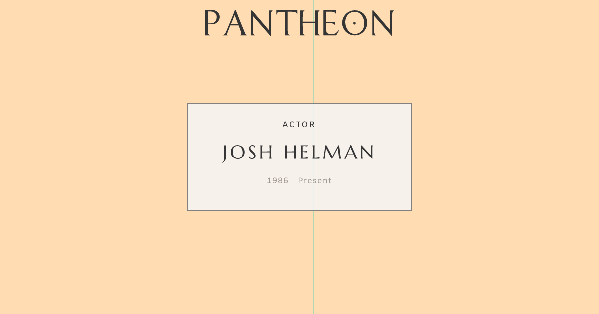 Josh Helman Biography | Pantheon