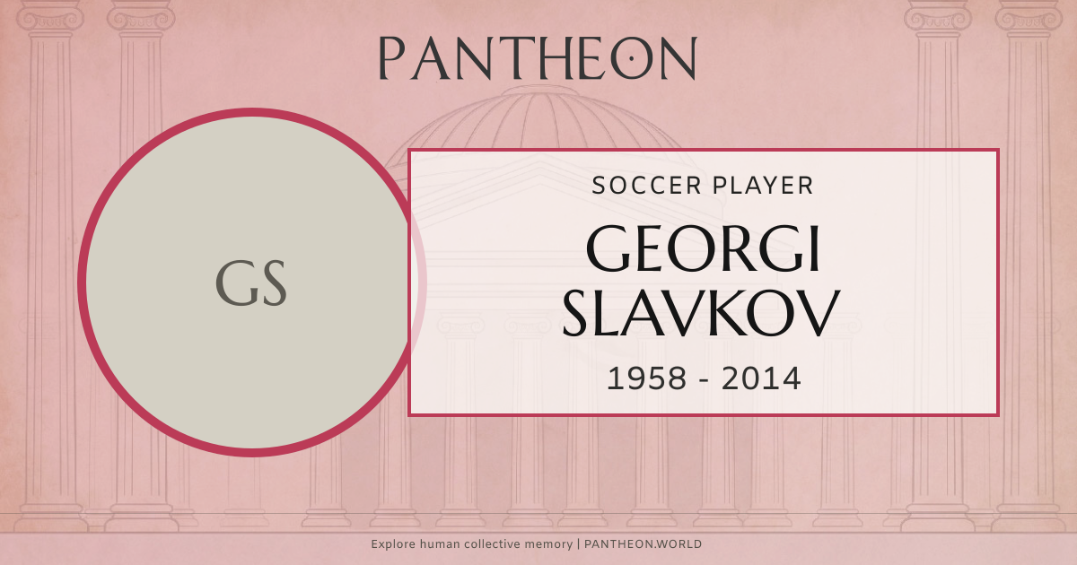 Georgi Slavkov Biography | Pantheon