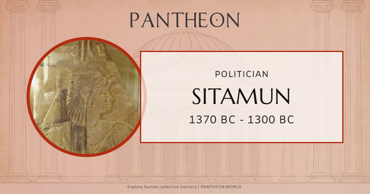 Sitamun Biography | Pantheon