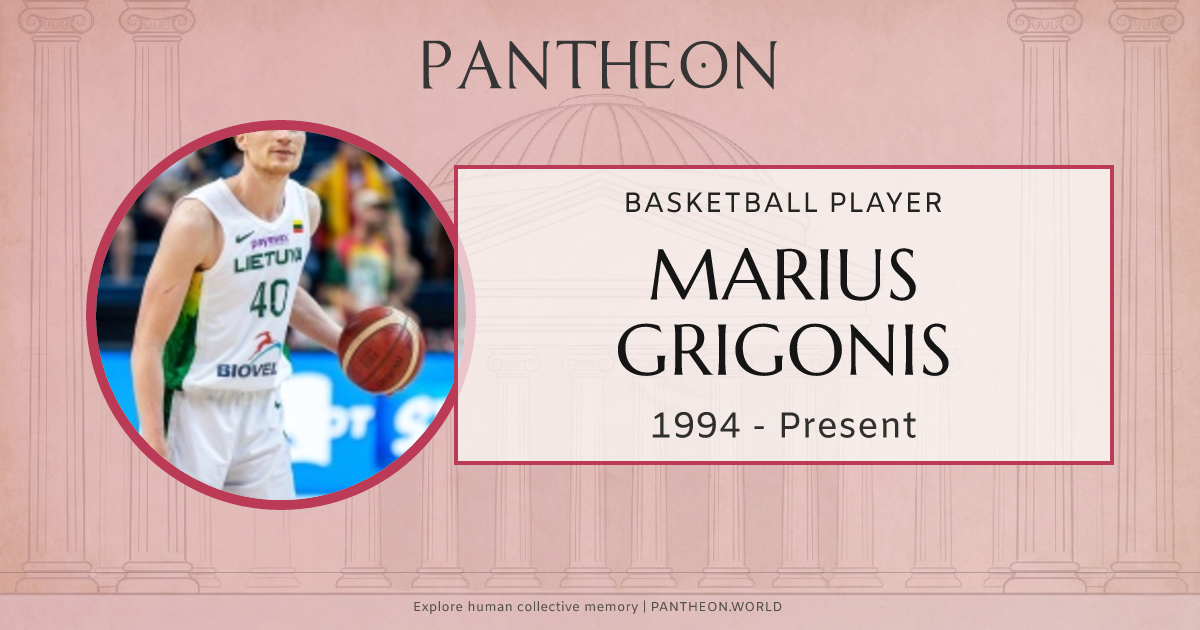 Marius Grigonis Biography | Pantheon