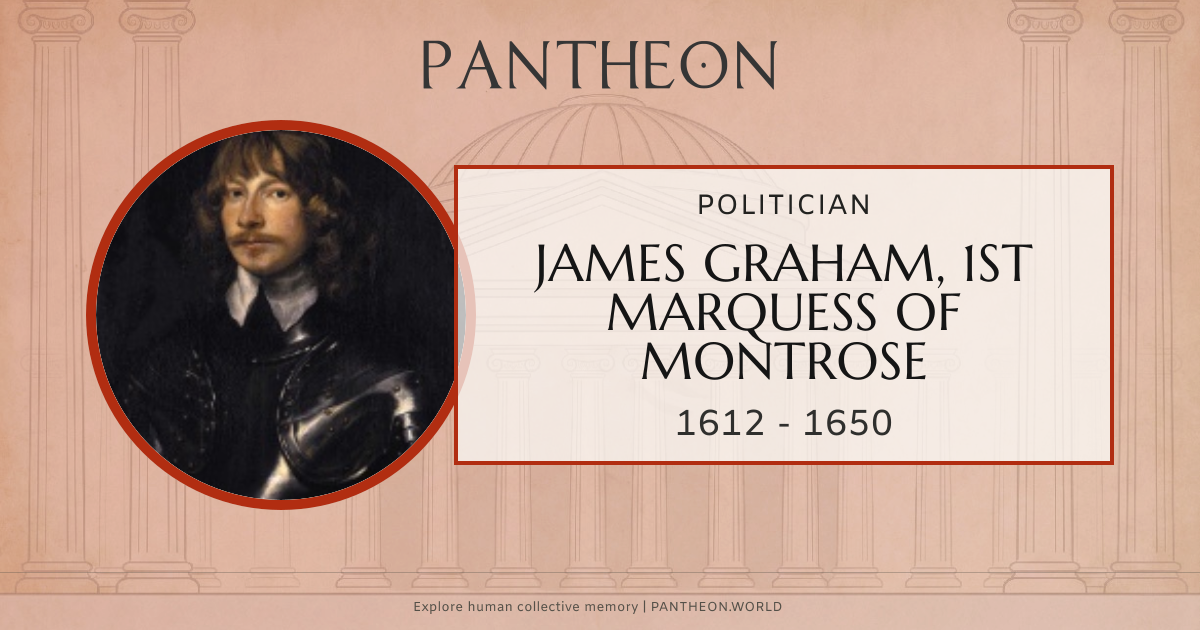 James Graham, 1st Marquess of Montrose Biography | Pantheon