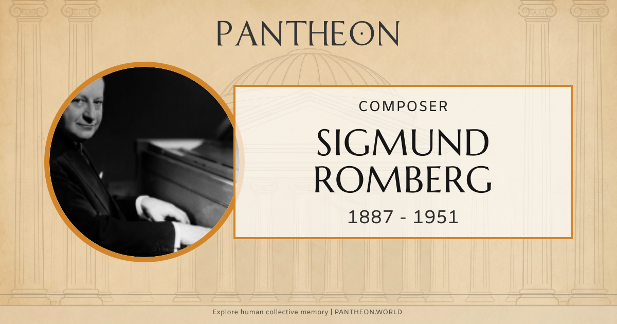 Sigmund Romberg Biography | Pantheon