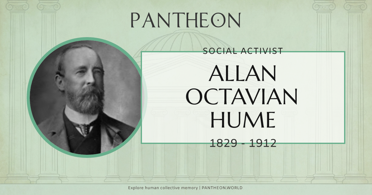 Allan Octavian Hume Biography | Pantheon