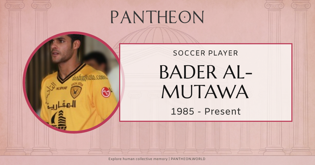 Bader Al-Mutawa Biography | Pantheon