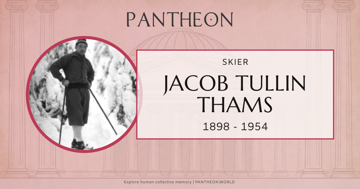 Jacob Tullin Thams Biography | Pantheon
