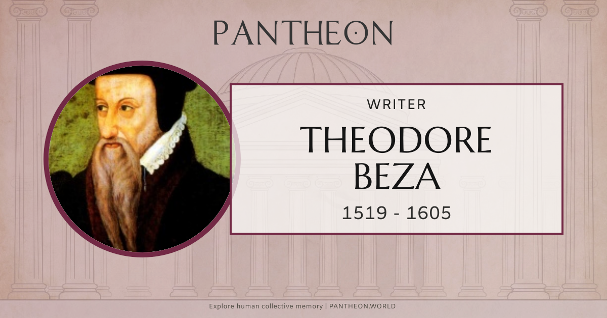Theodore Beza Biography | Pantheon