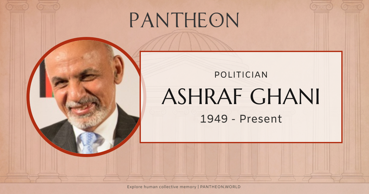 Ashraf Ghani Biography | Pantheon