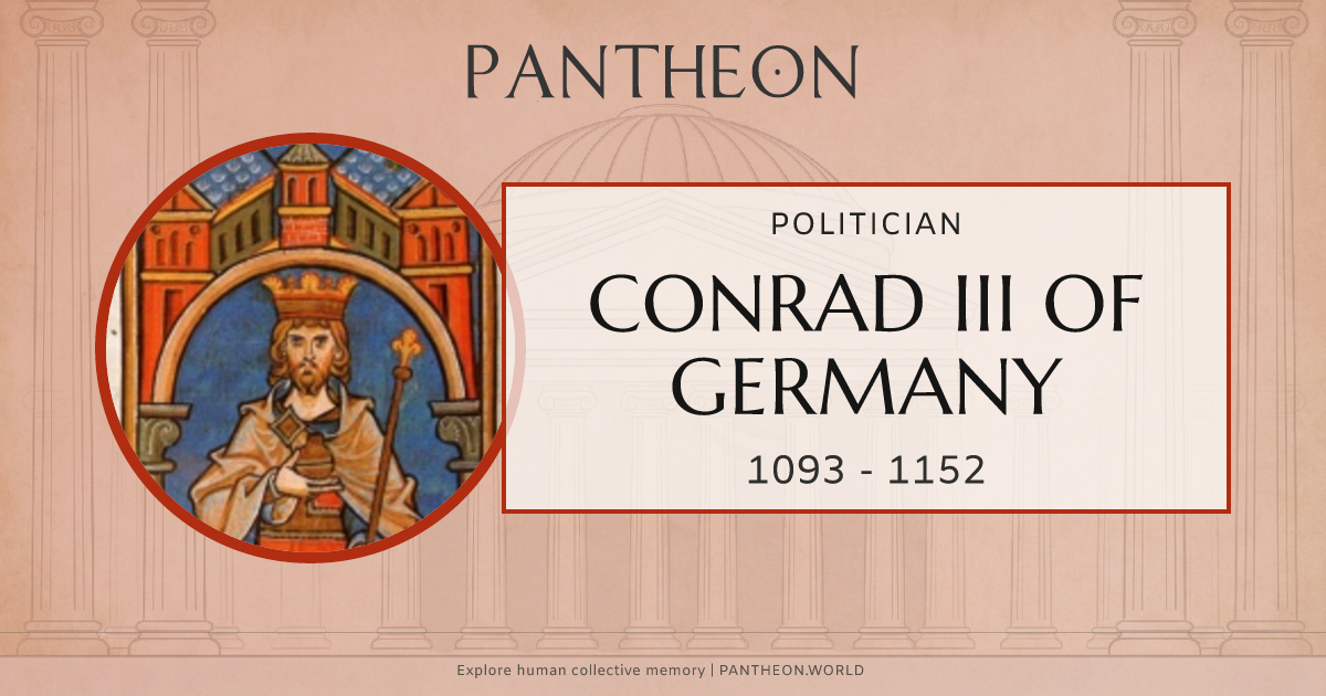 Conrad III of Germany Biography | Pantheon