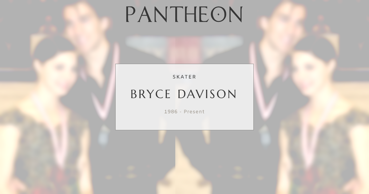 Bryce Davison Biography | Pantheon