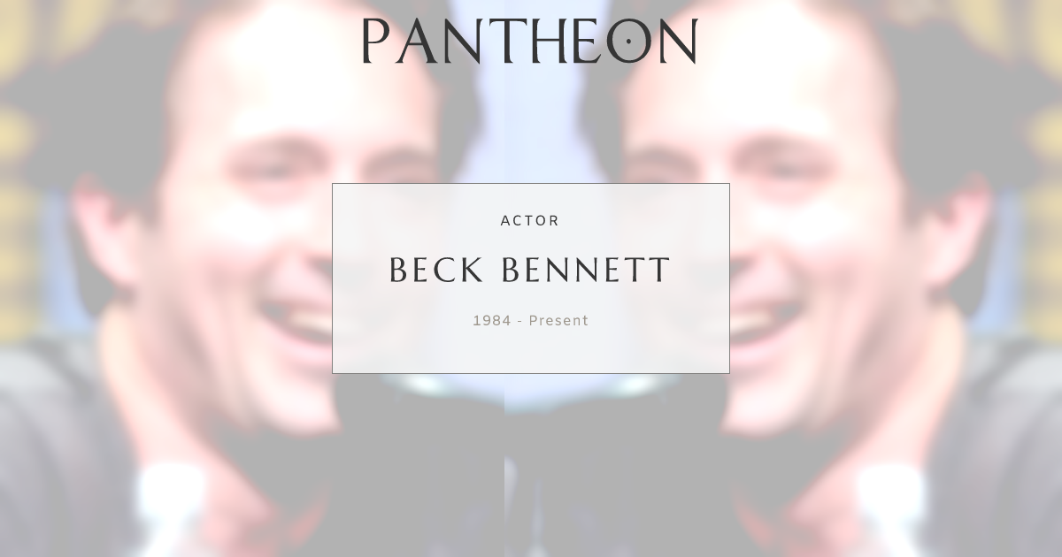 Beck Bennett Biography | Pantheon