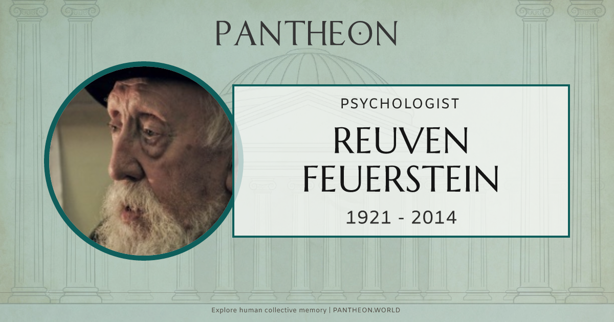 Reuven Feuerstein Biography | Pantheon