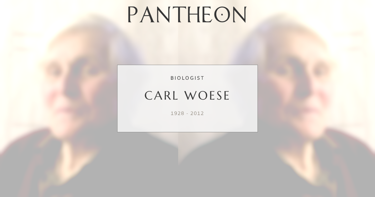 Carl Woese Biography | Pantheon