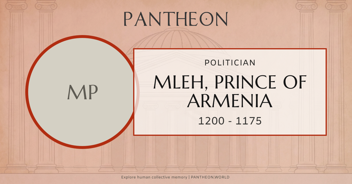 Mleh, Prince of Armenia Biography | Pantheon