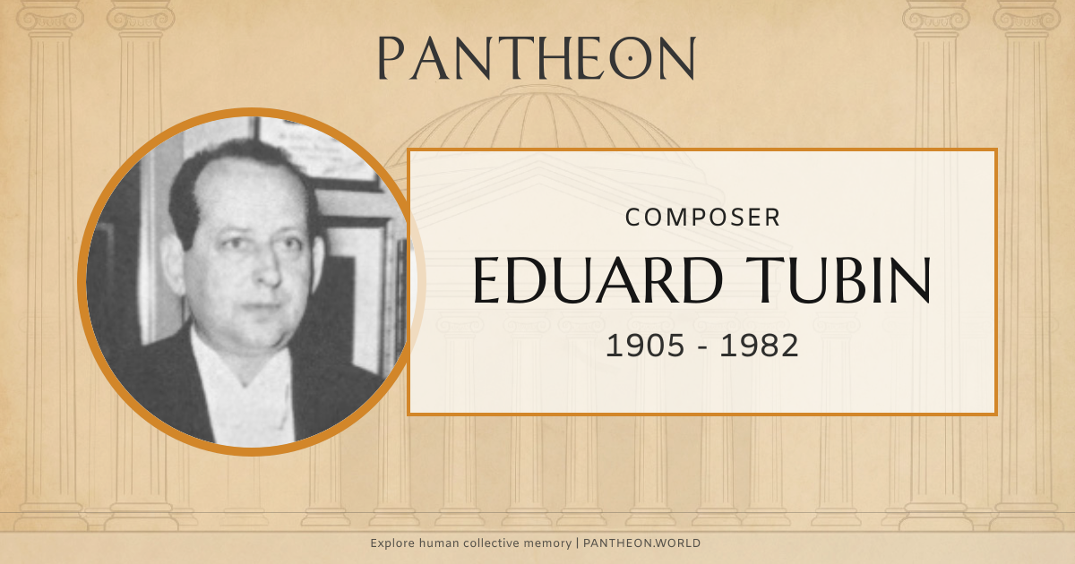 Eduard Tubin Biography | Pantheon