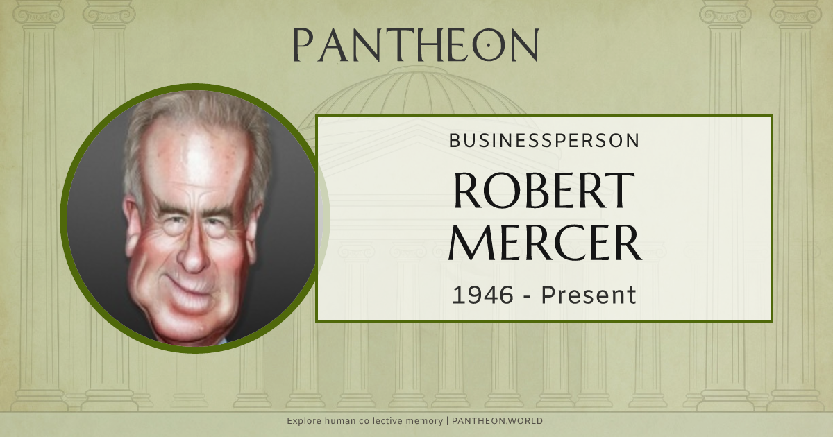 Robert Mercer Biography | Pantheon