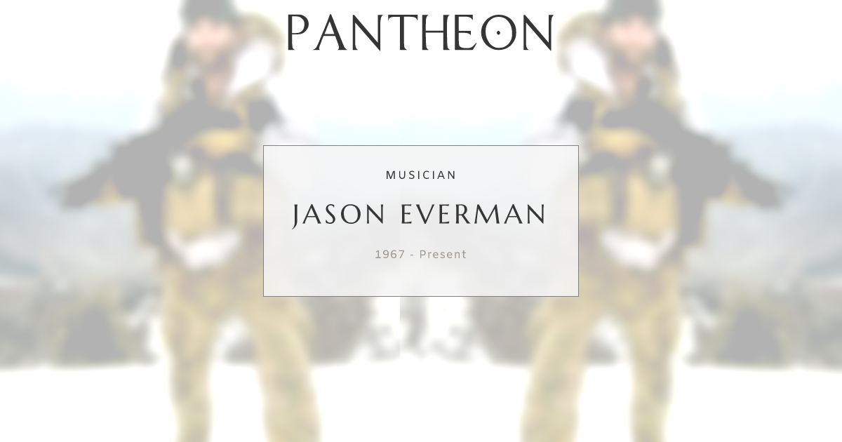 Jason Everman Biography | Pantheon