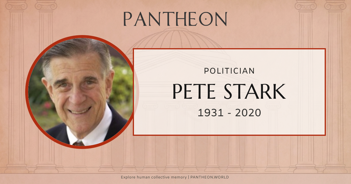 Pete Stark Biography | Pantheon
