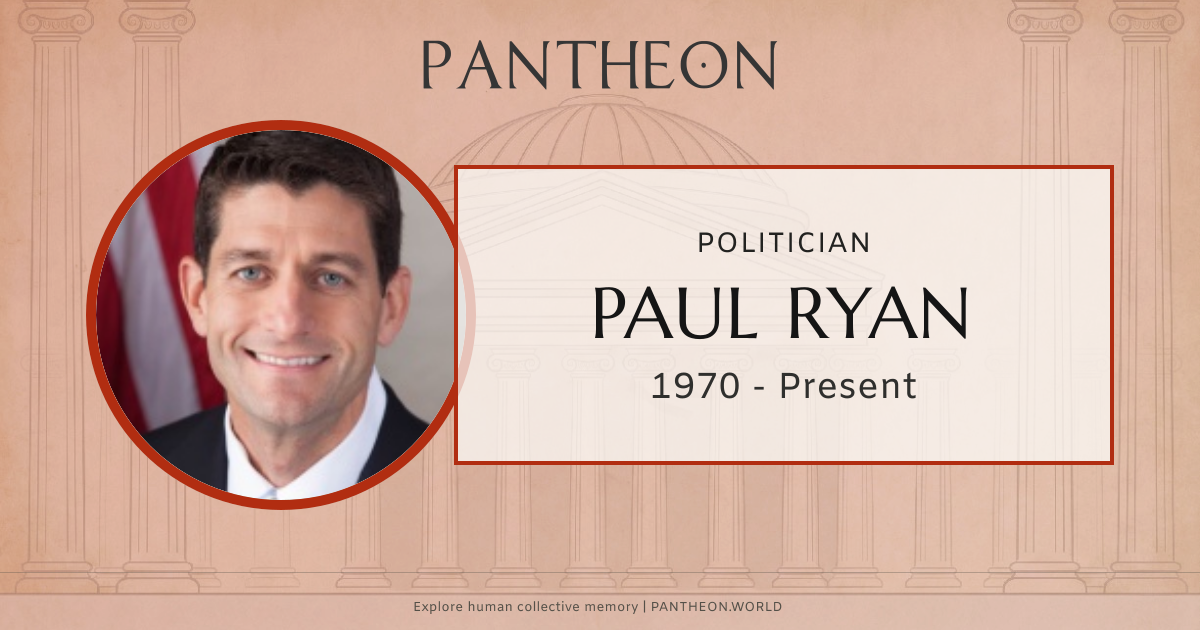 Paul Ryan Biography | Pantheon