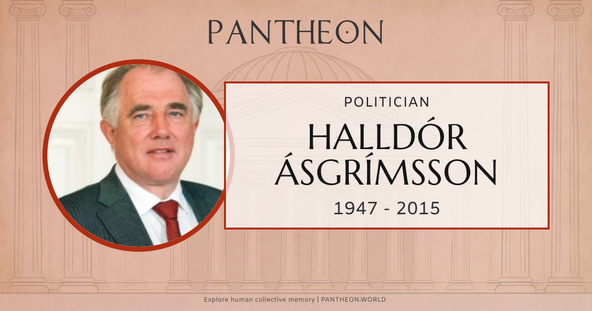 Halldór Ásgrímsson Biography | Pantheon