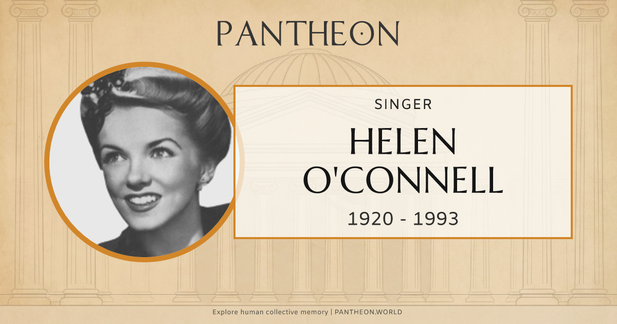 Helen O'Connell Biography | Pantheon
