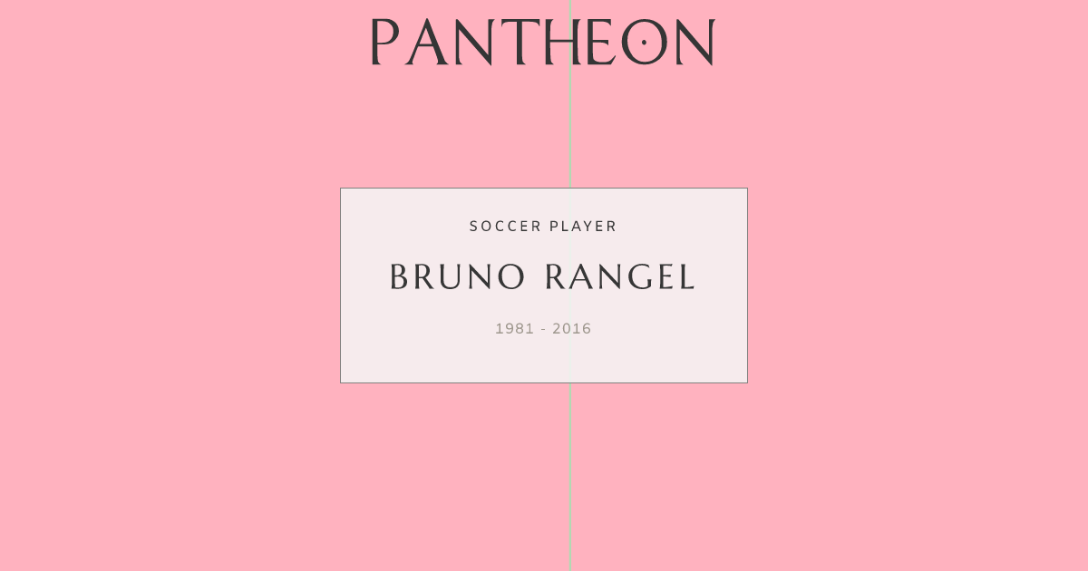 Bruno Rangel Biography | Pantheon