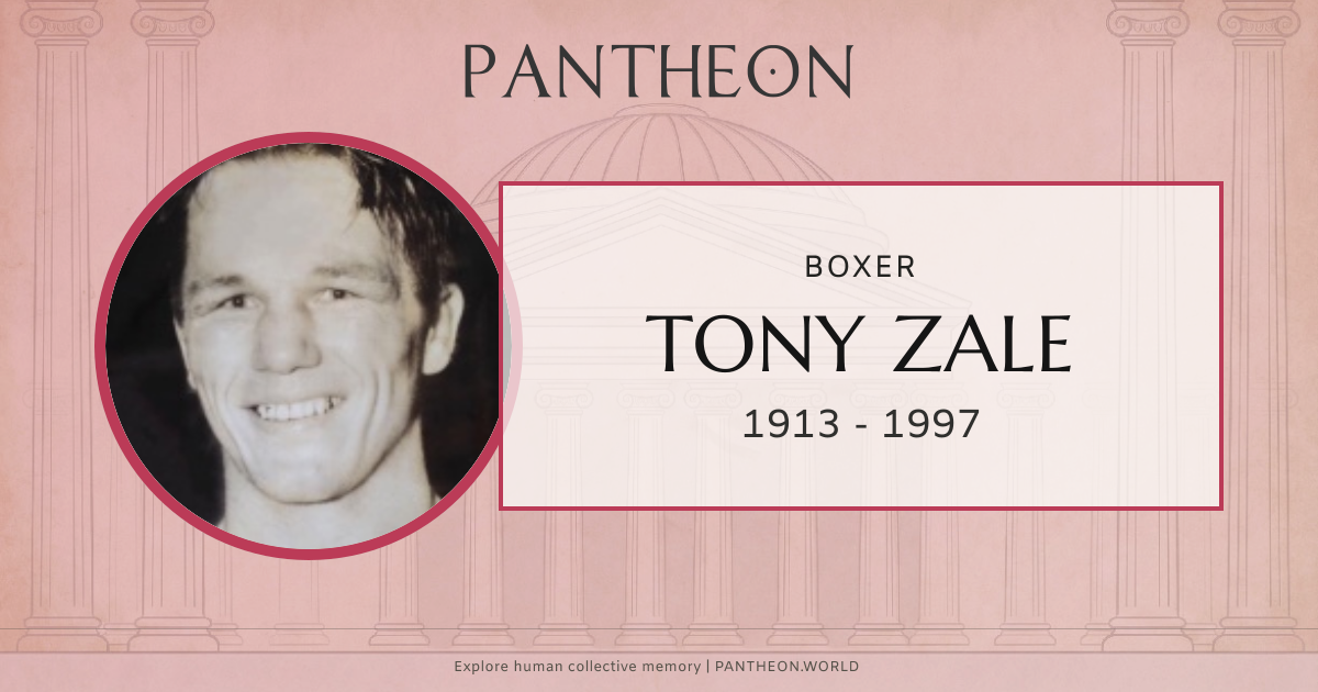 Tony Zale Biography | Pantheon