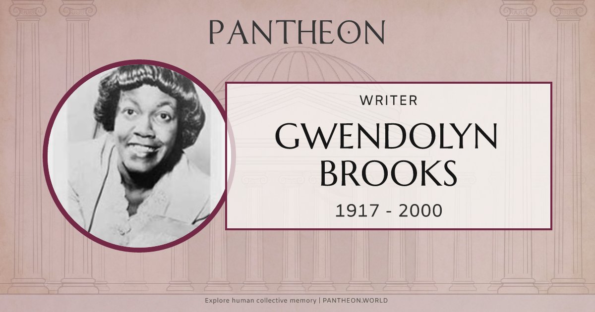 Gwendolyn Brooks Biography | Pantheon