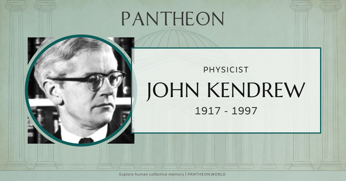 John Kendrew Biography | Pantheon