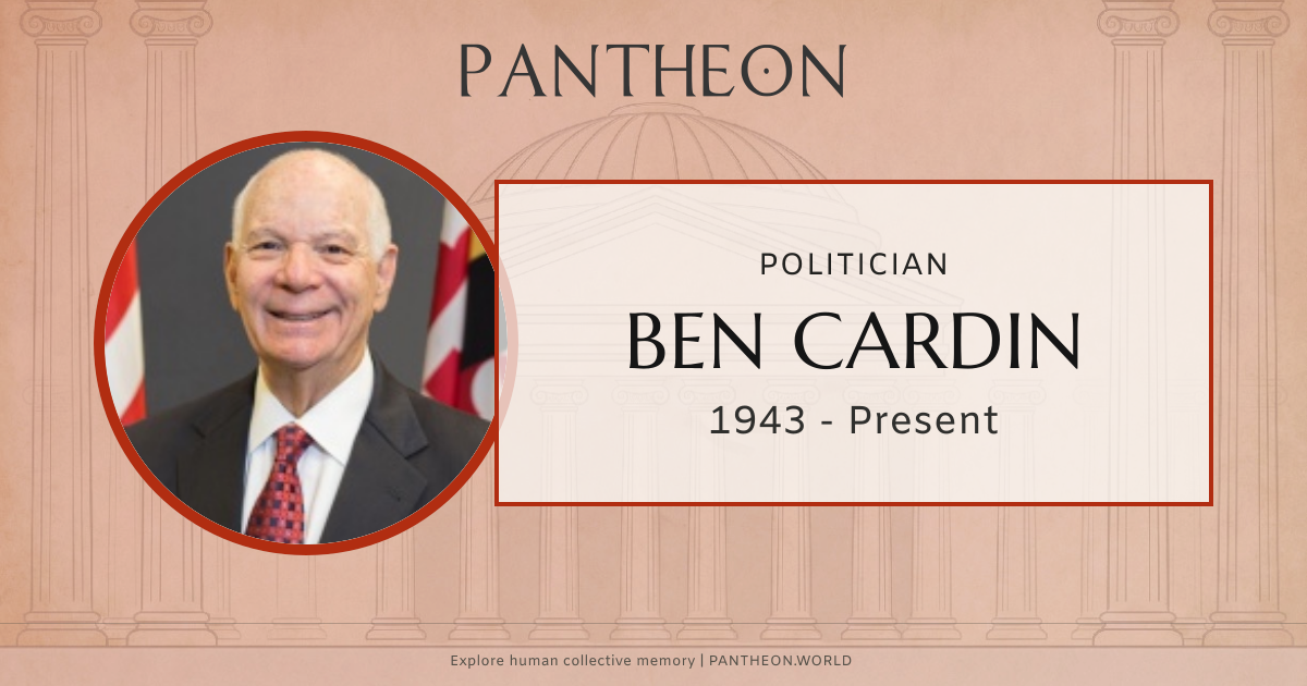 Ben Cardin Biography | Pantheon