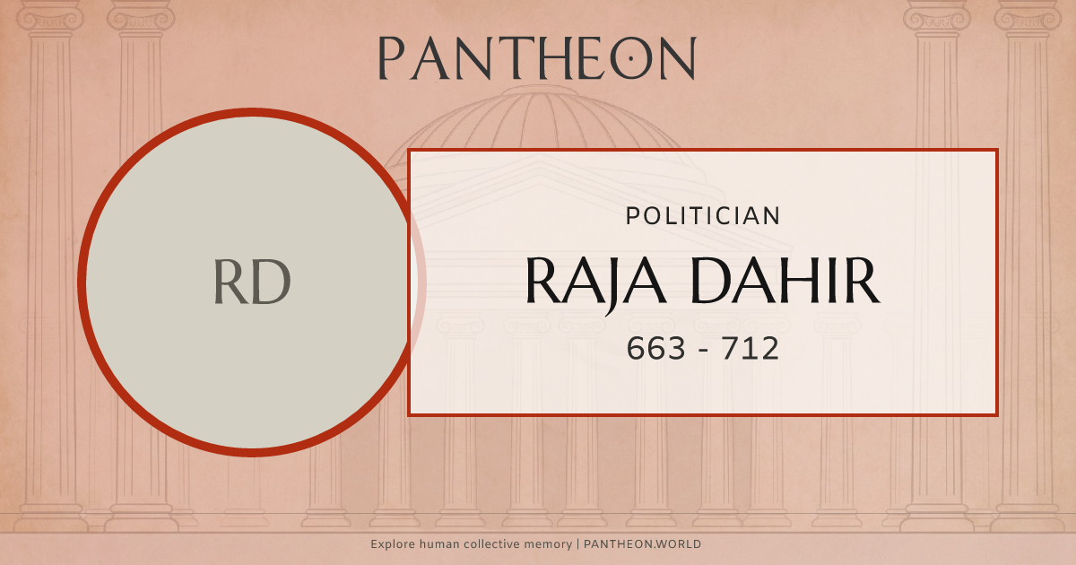 Raja Dahir Biography | Pantheon
