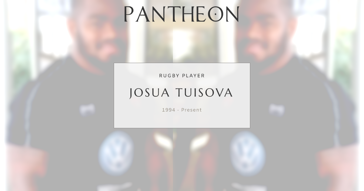 Josua Tuisova Biography | Pantheon