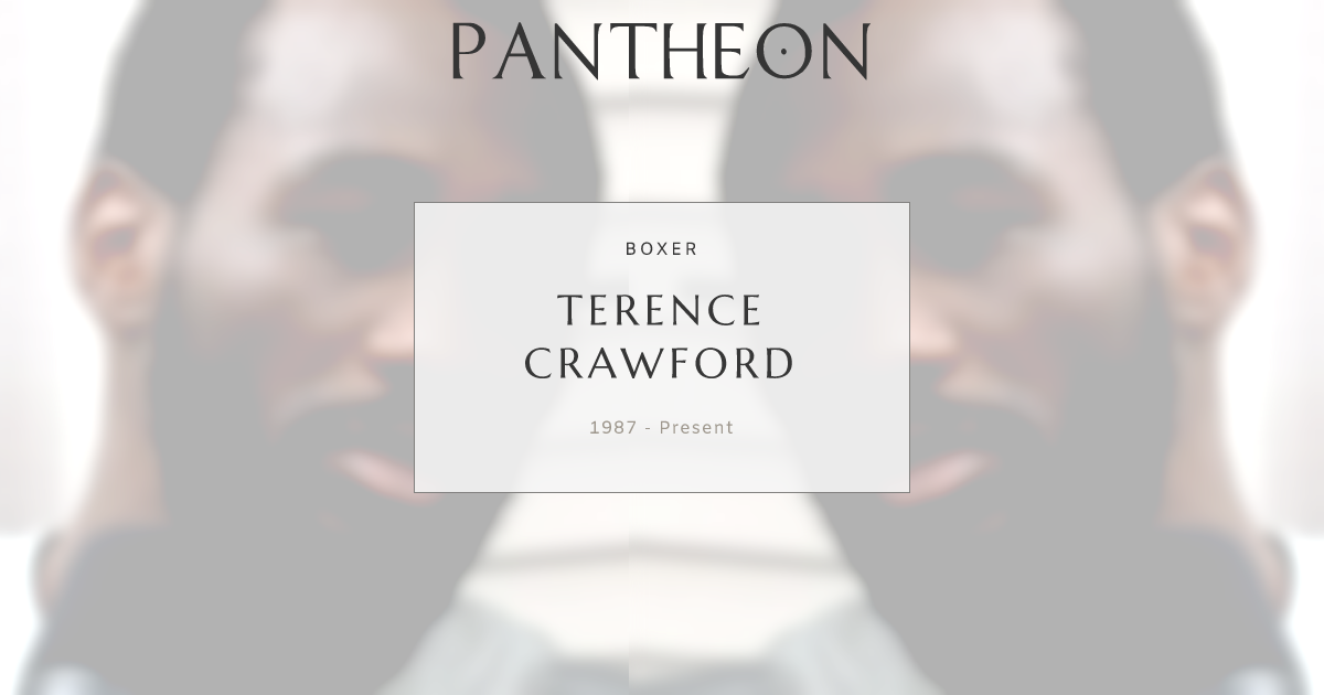 Terence Crawford Biography | Pantheon