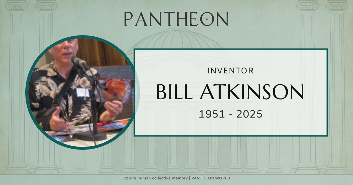 Bill Atkinson Biography | Pantheon