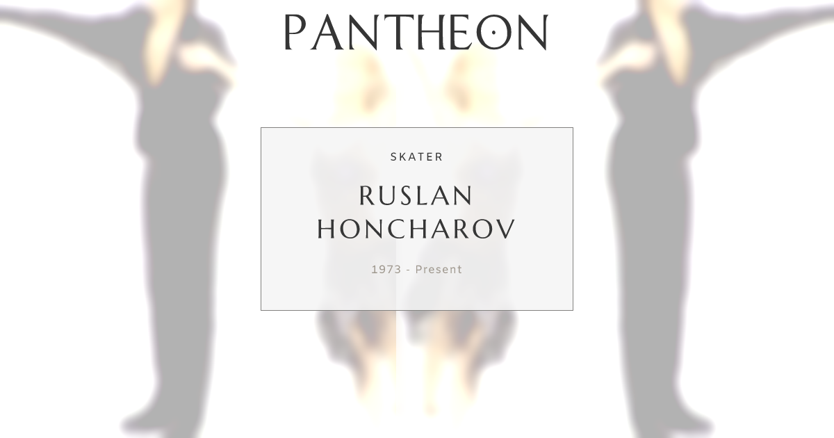 Ruslan Honcharov Biography | Pantheon