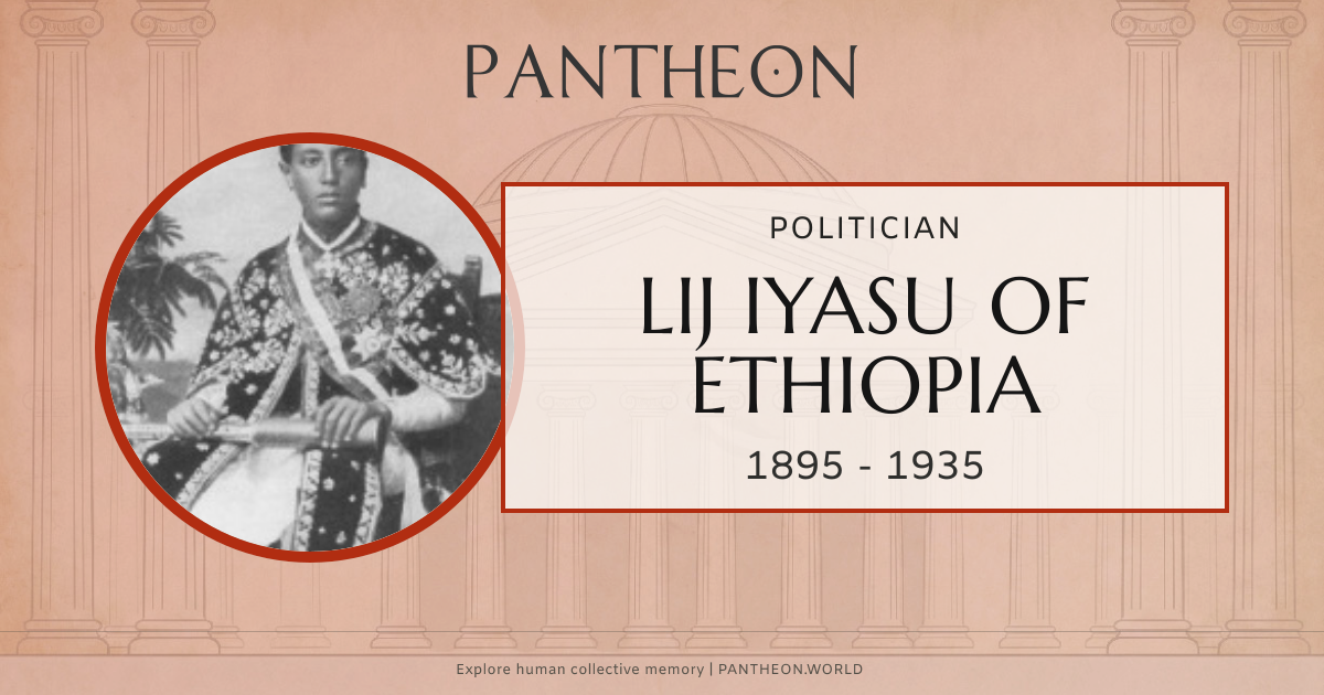 Lij Iyasu of Ethiopia Biography | Pantheon