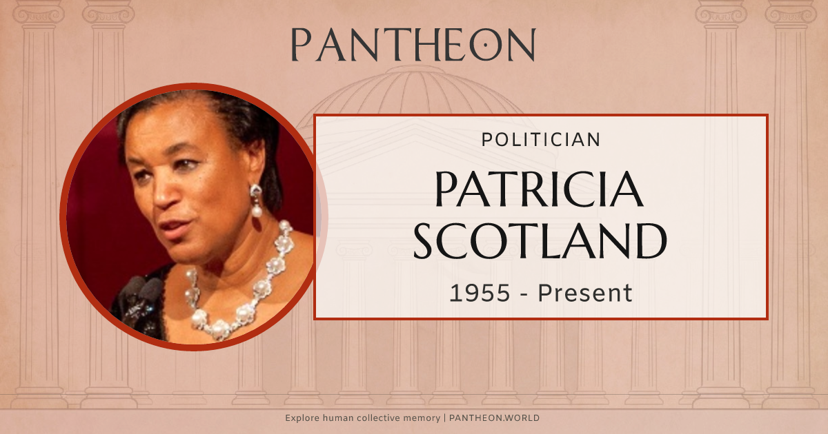 Patricia Scotland Biography | Pantheon