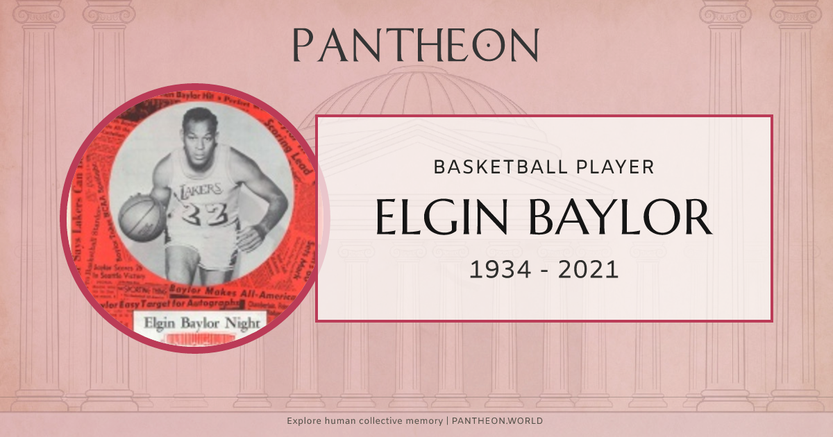 Elgin Baylor Biography | Pantheon