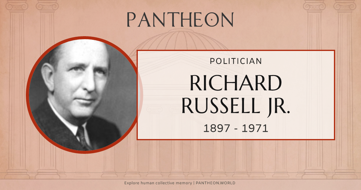 Richard Russell Jr. Biography | Pantheon