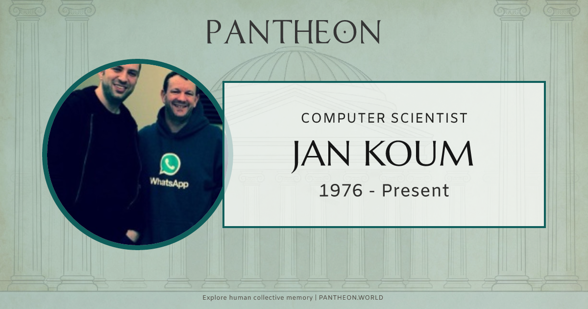 Jan Koum Biography | Pantheon