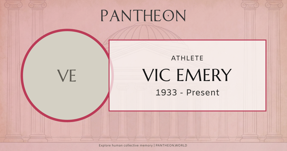 Vic Emery Biography | Pantheon